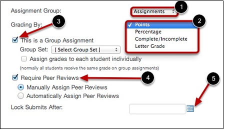 Creating Assignments | Department of English | University of Washington